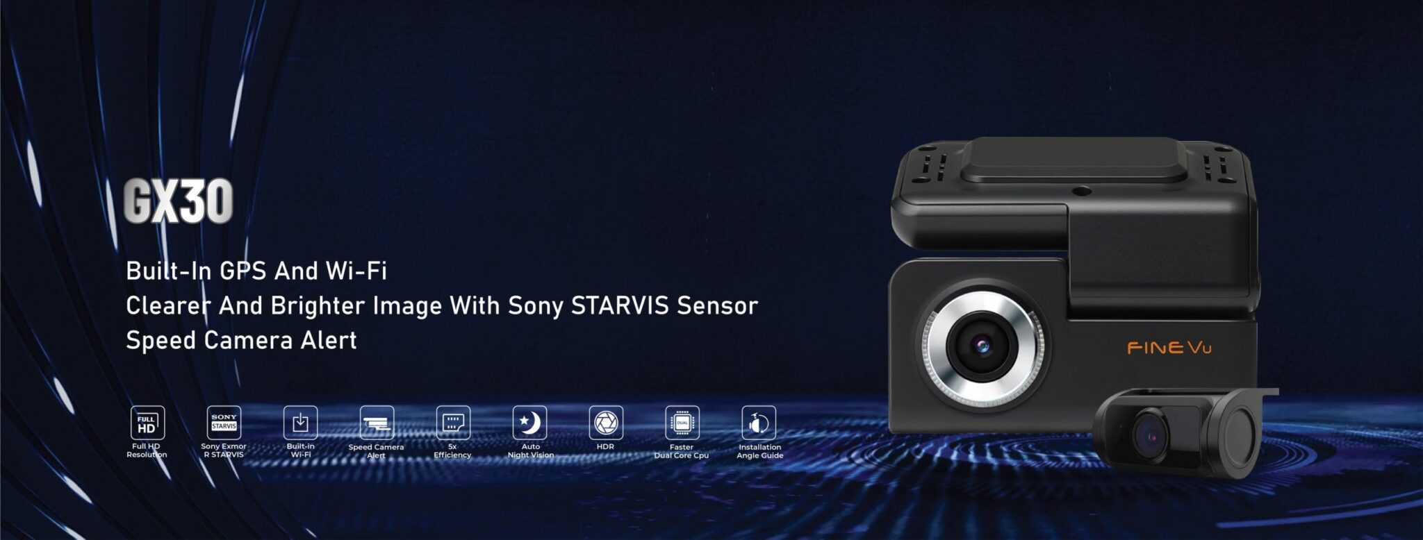 Camera hành trình Finevu GX30 Chính hãng - ZingWheel Auto