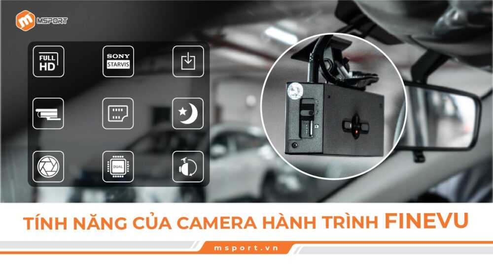 Camera hành trình Finevu GX33 Chính hãng - ZingWheel Auto